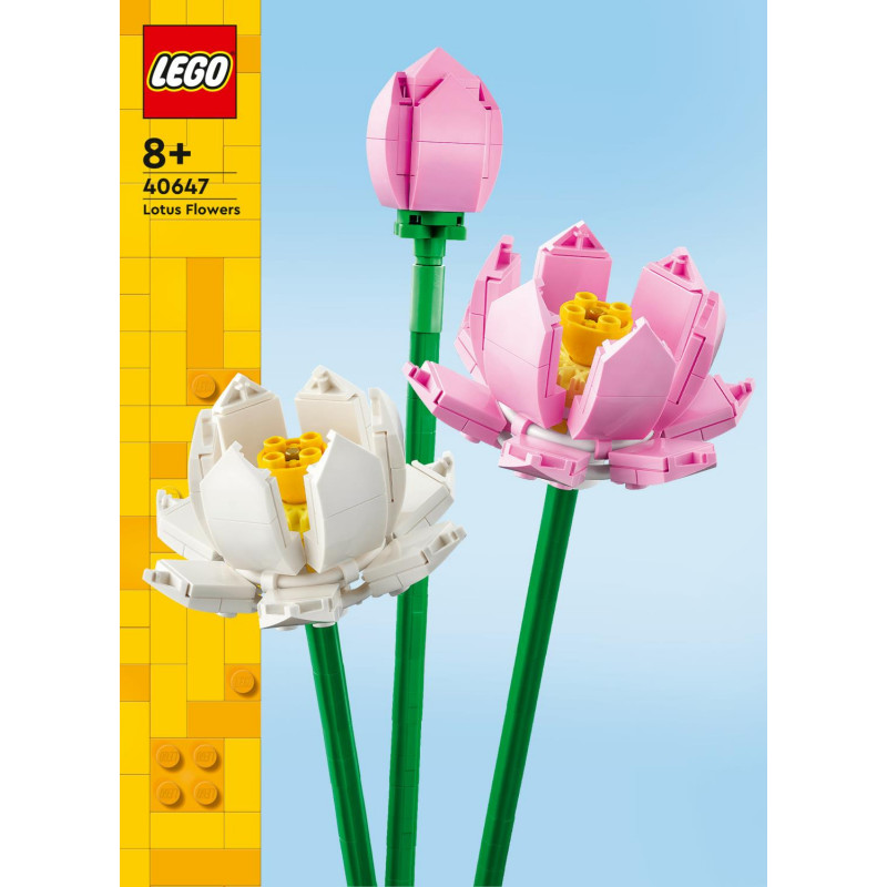 LEGO Iconic Lotus Flowers 40647 - Afterpay Available!