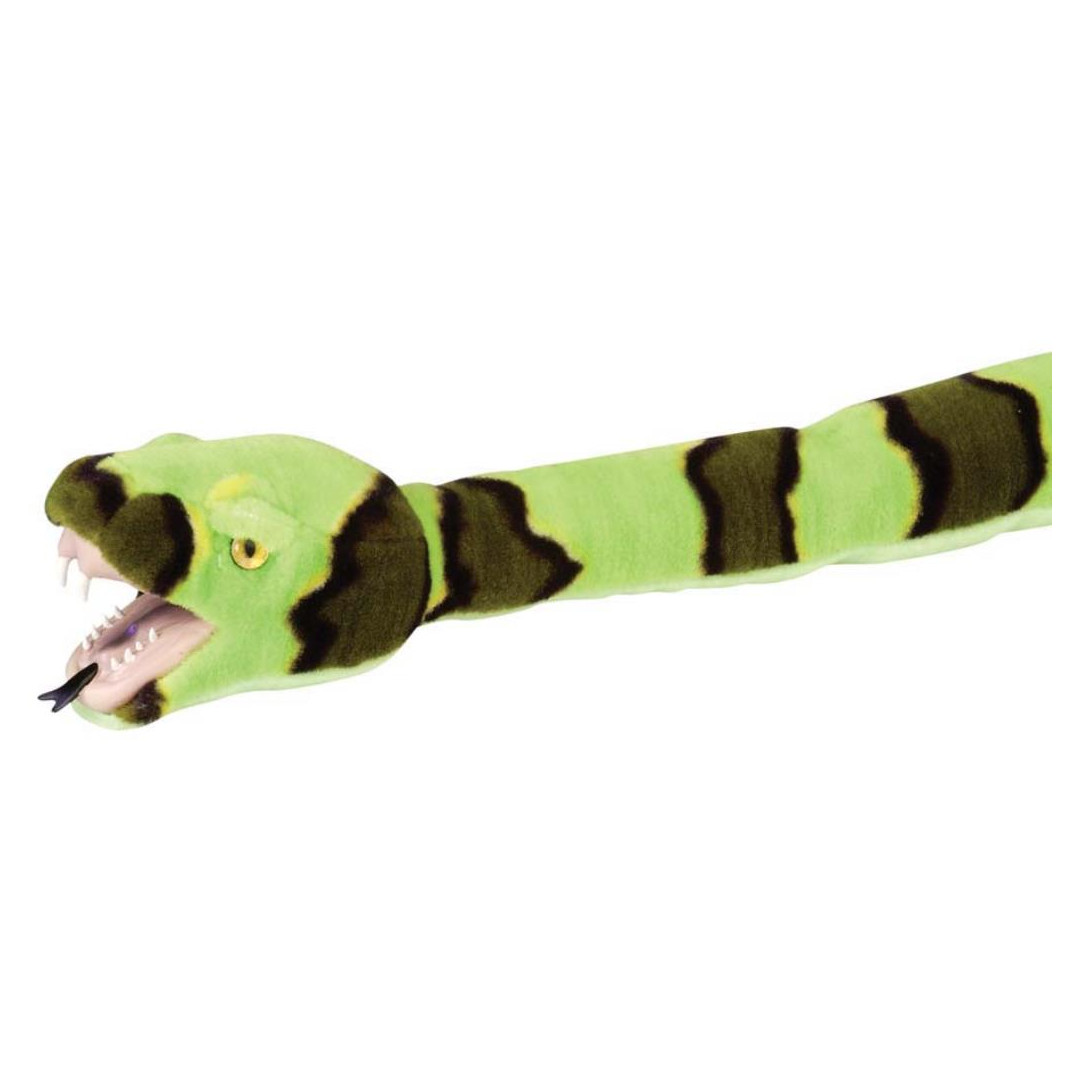 Wild Republic - Snake With Vinyl Mouth Green Rock