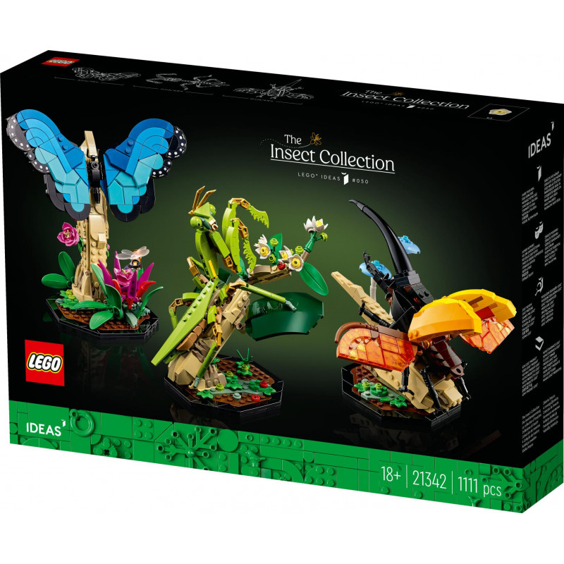 LEGO Ideas The Insect Collection 21342 - Afterpay Available!