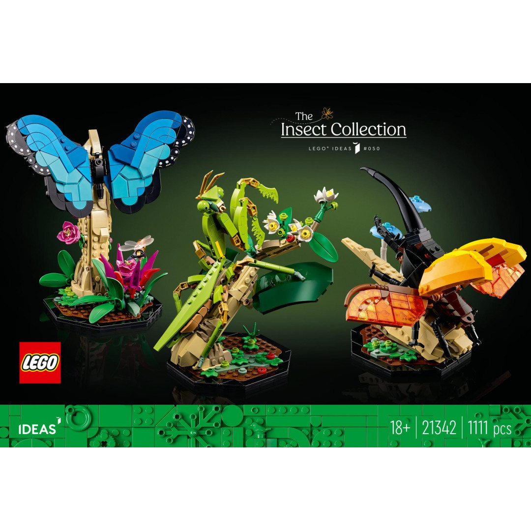 LEGO Ideas The Insect Collection 21342 - Afterpay Available!