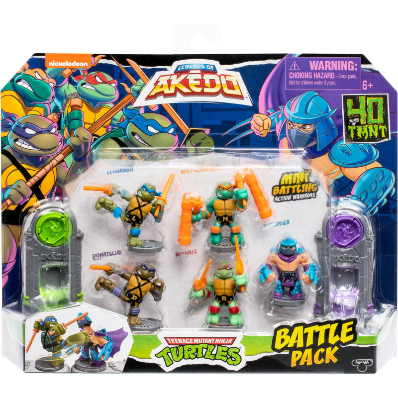Akedo Teenage Mutant Ninja Turtles S2 Battle Pack