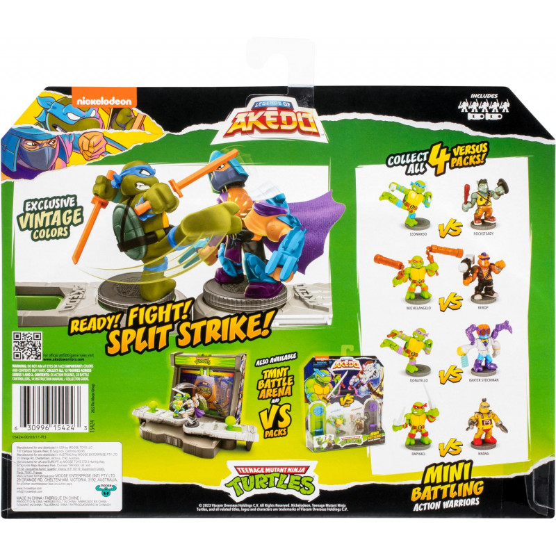 Akedo Teenage Mutant Ninja Turtles S2 Battle Pack