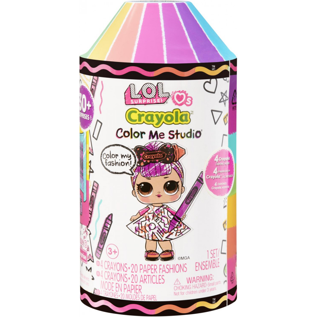 L.O.L. Surprise Loves Crayola Colour Me Studio Assorted