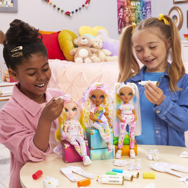 Rainbow High Colour & Create Fashion Doll Assorted Rainbow High Colour & Create Fashion Doll Assorted