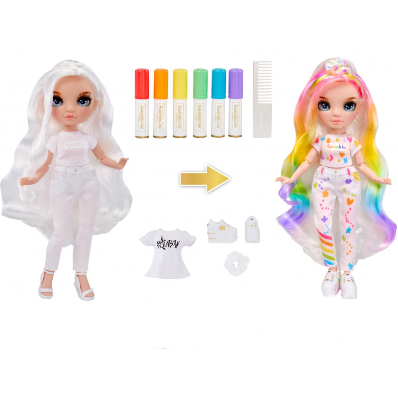 Rainbow High Colour & Create Fashion Doll Assorted