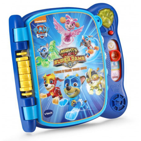 Paw Patrol Mighty Pups Touch & Teach Word Book - Afterpay