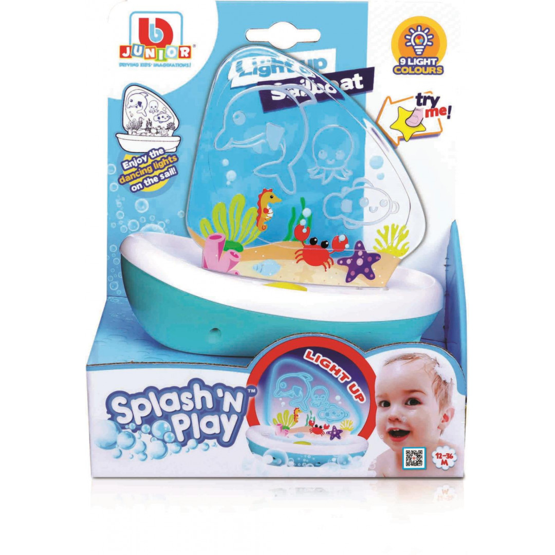 Splash N Play Light Up Sailboat New - Afterpay Available!