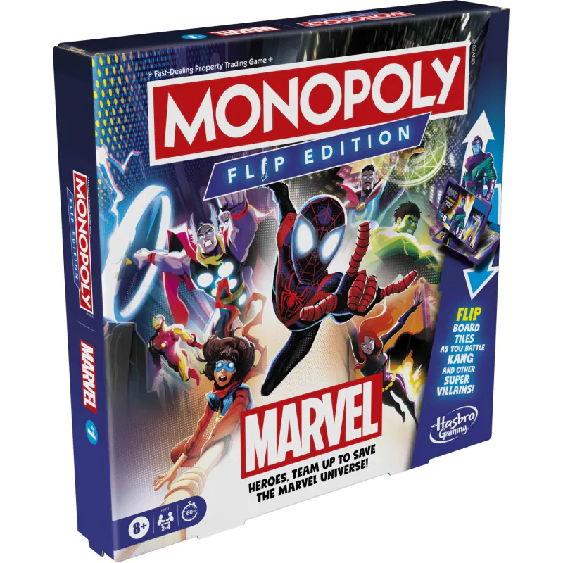 Monopoly Flip Marvel - Afterpay Available!