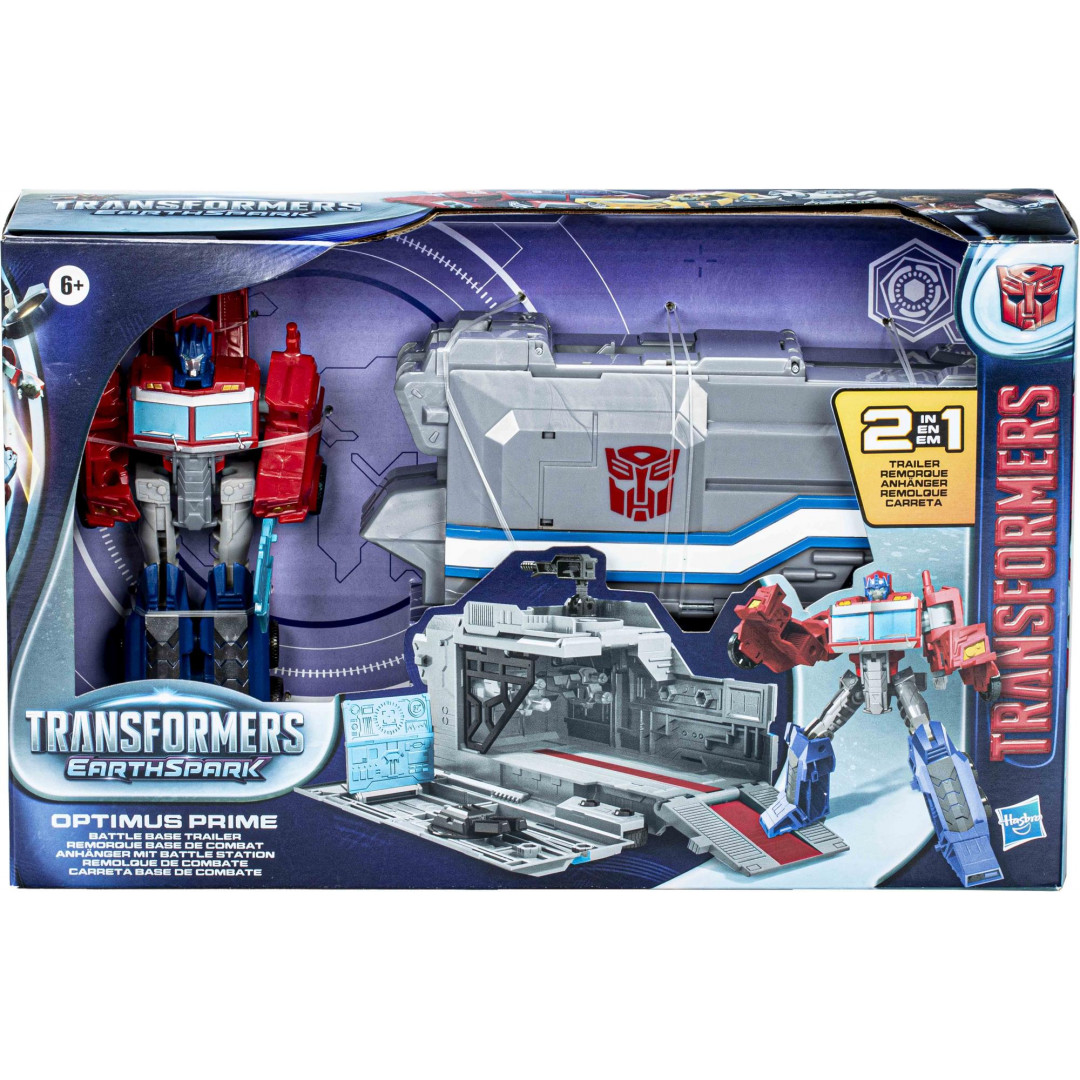 Transformers Earthspark Optimus Trailer Base - Afterpay