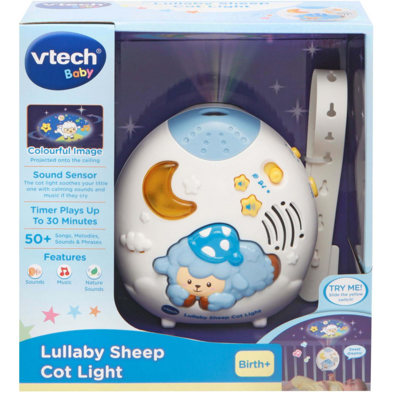 Lullaby Sheep Cot Light Blue - Shop Now!