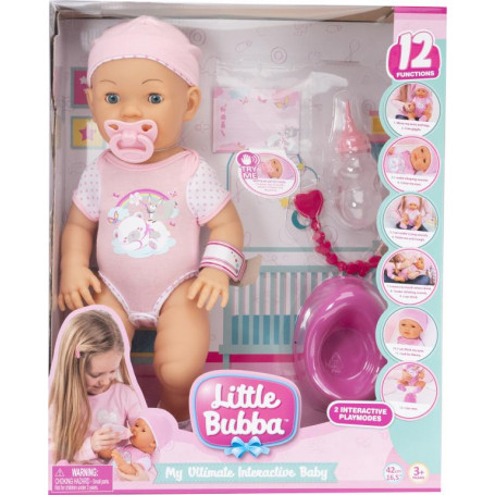Little Bubba My Ultimate Interactive Baby Doll Afterpay