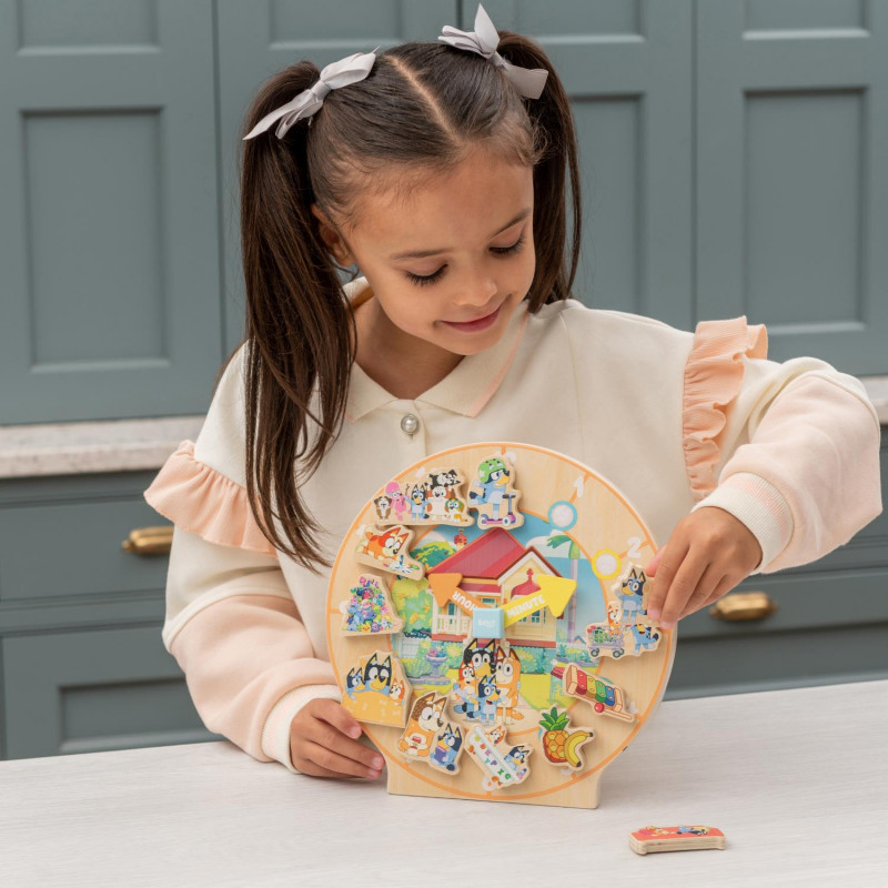 Bluey Wooden Routine Clock - Afterpay Available!