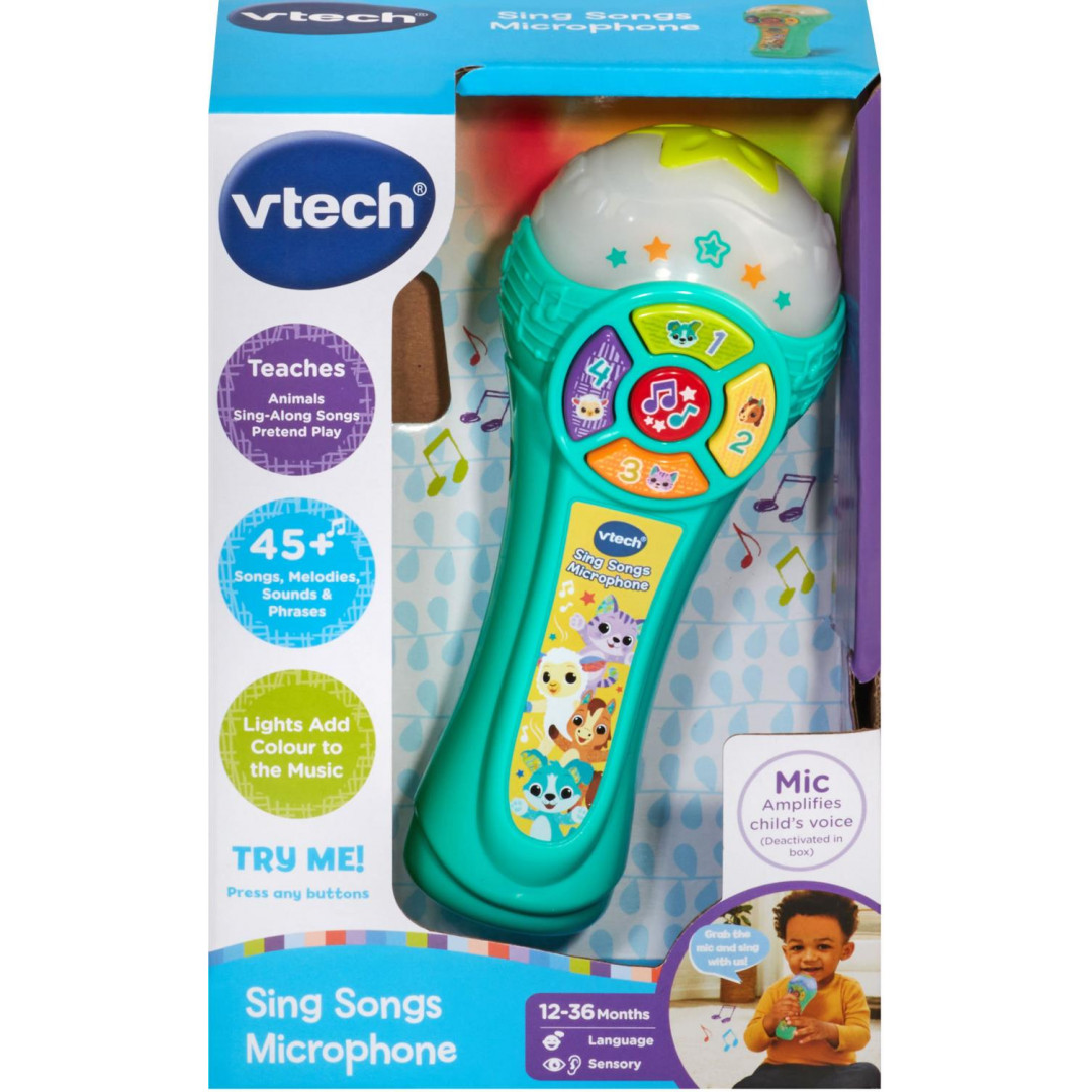 VTech Sing Songs Microphone - Afterpay Available!