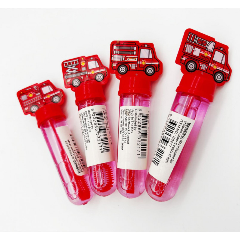 13Cm Fire Truck Bubbles - Shop Now!