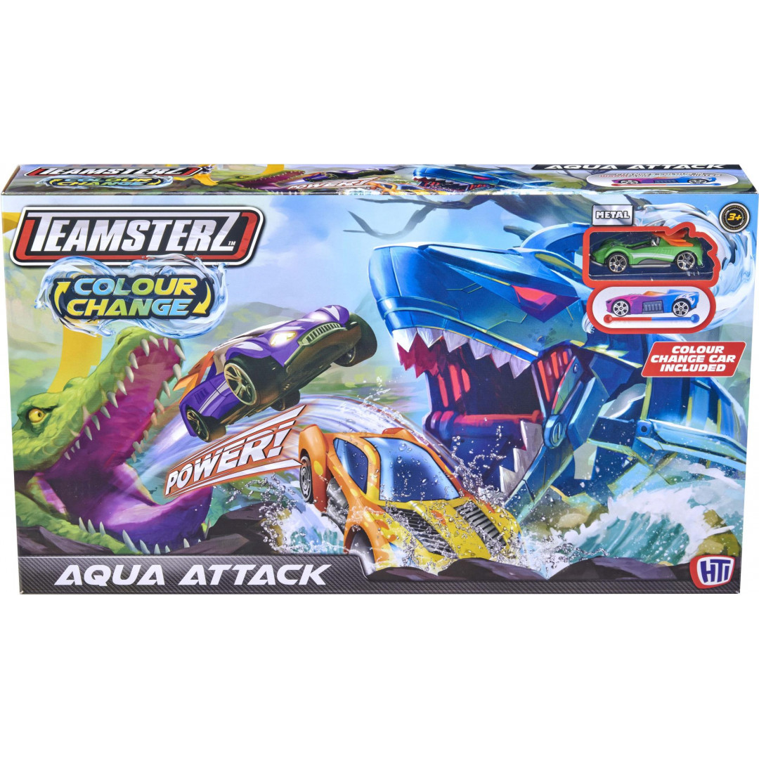 Teamsterz Colour Change Aqua Attack Playset - Afterpay
