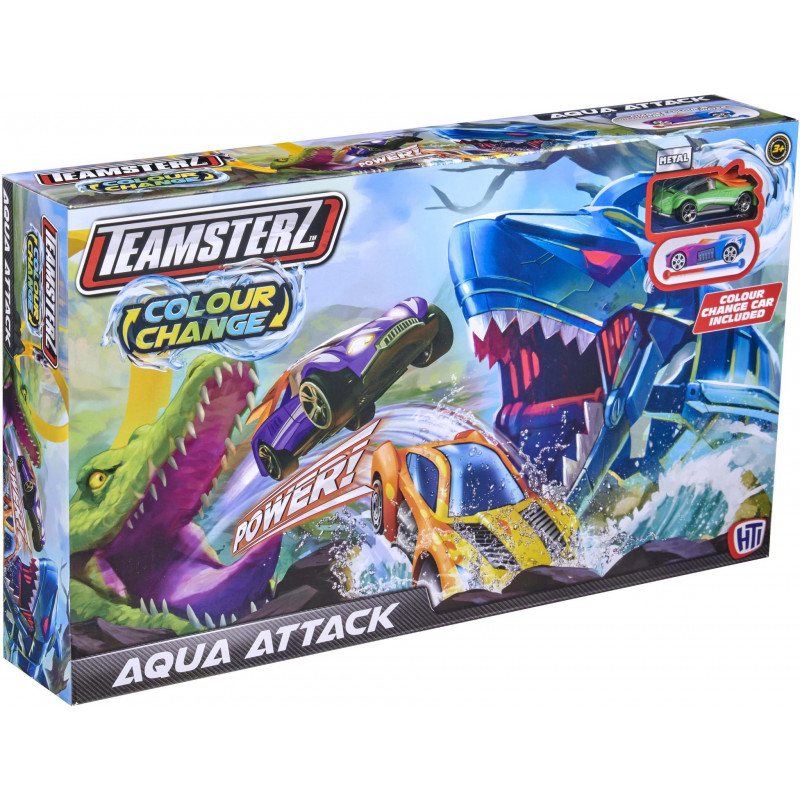 Teamsterz Colour Change Aqua Attack Playset - Afterpay
