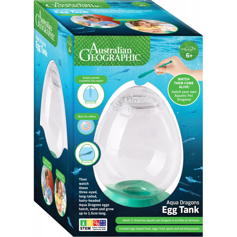 Australian Geographic - Eggspress Dino Egg Tank - Afterpay