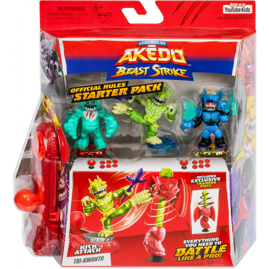 Akedo S6 Beast Strike Starter Pack - Afterpay Available!