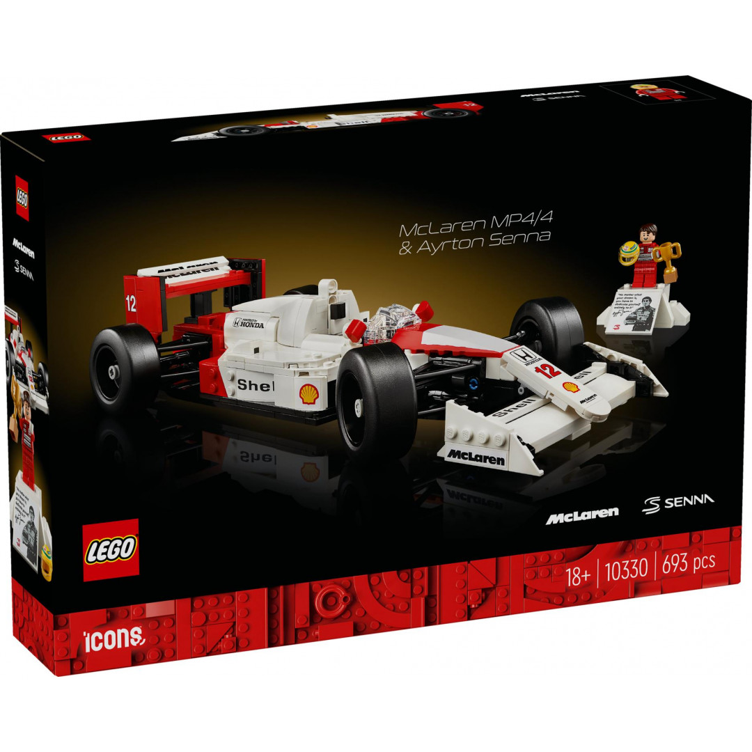 LEGO Icons McLaren MP4/4 & Ayrton Senna 10330 - Afterpay