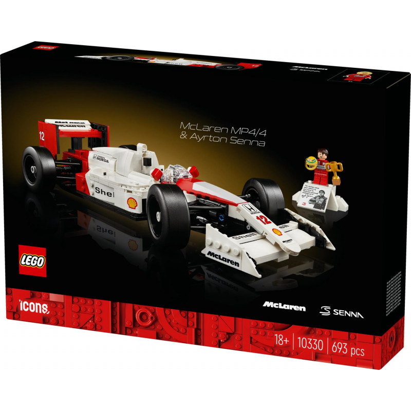 LEGO Icons McLaren MP4/4 & Ayrton Senna 10330 - Afterpay