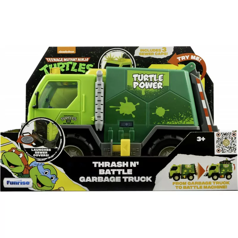 TMNT Thrash 'n Battle Garbage Truck (Classic) - Afterpay