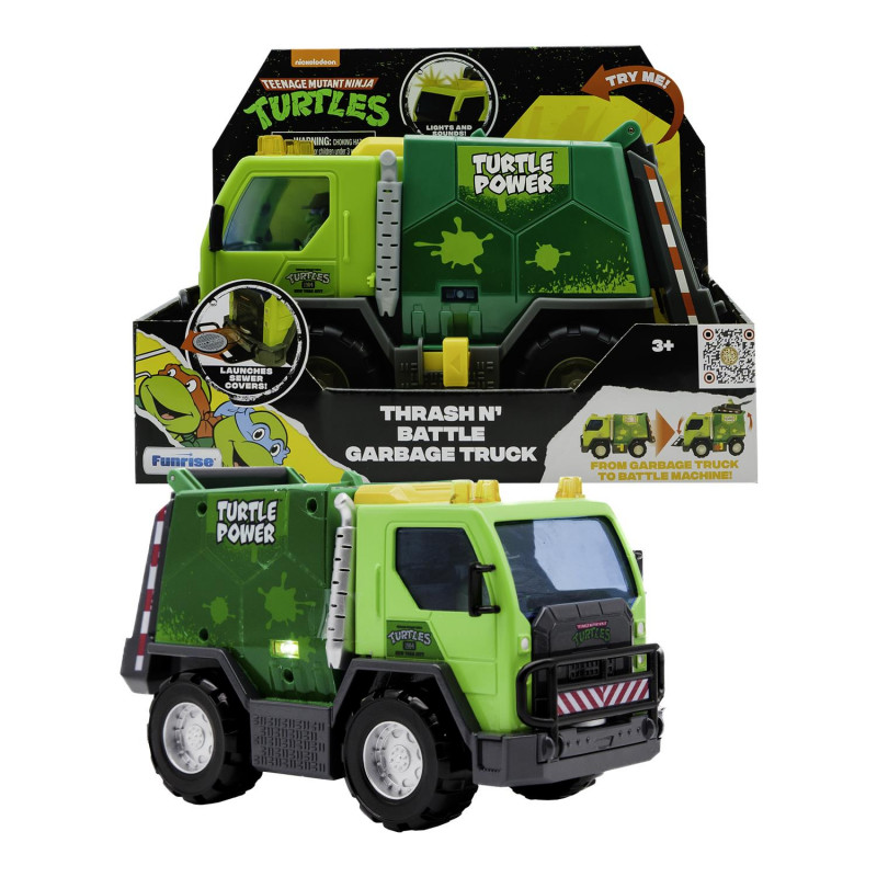 TMNT Thrash 'n Battle Garbage Truck (Classic) - Afterpay