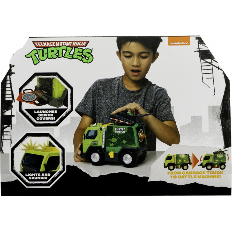 TMNT Thrash 'n Battle Garbage Truck (Classic) - Afterpay