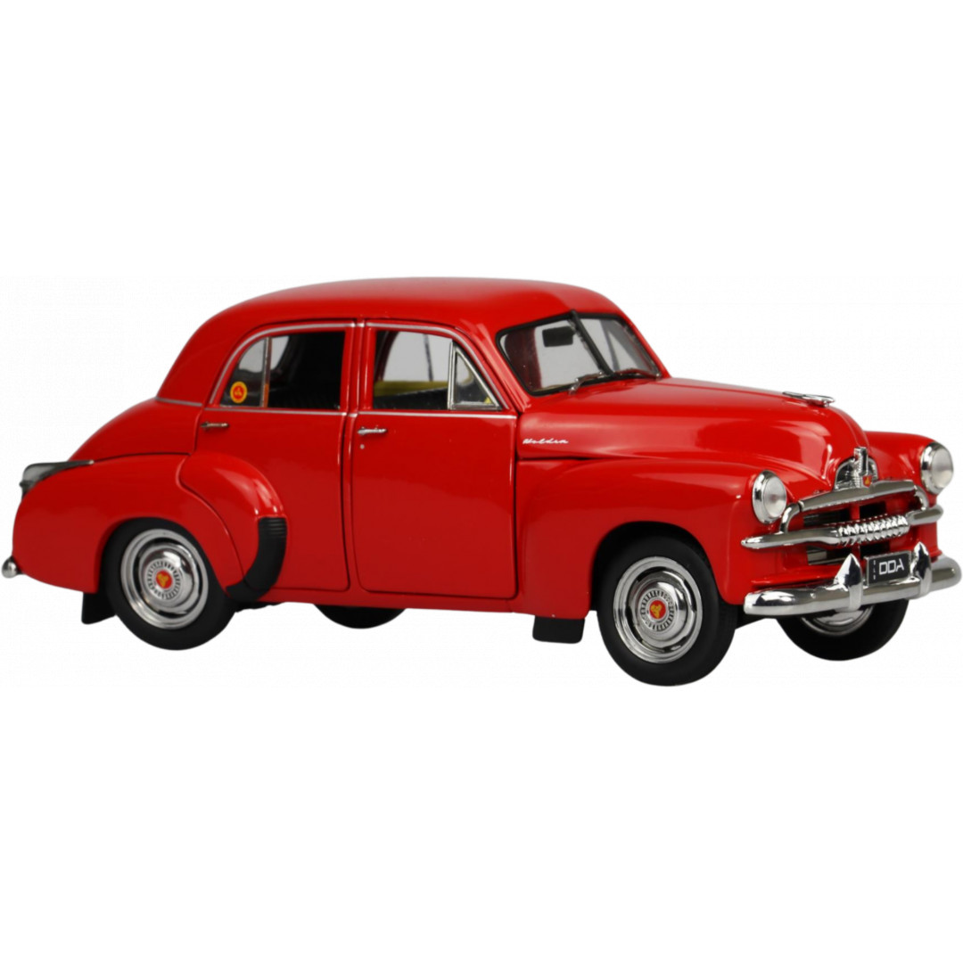 1:24 1953 Red FJ Holden Sedan - Fully Detailed Opening