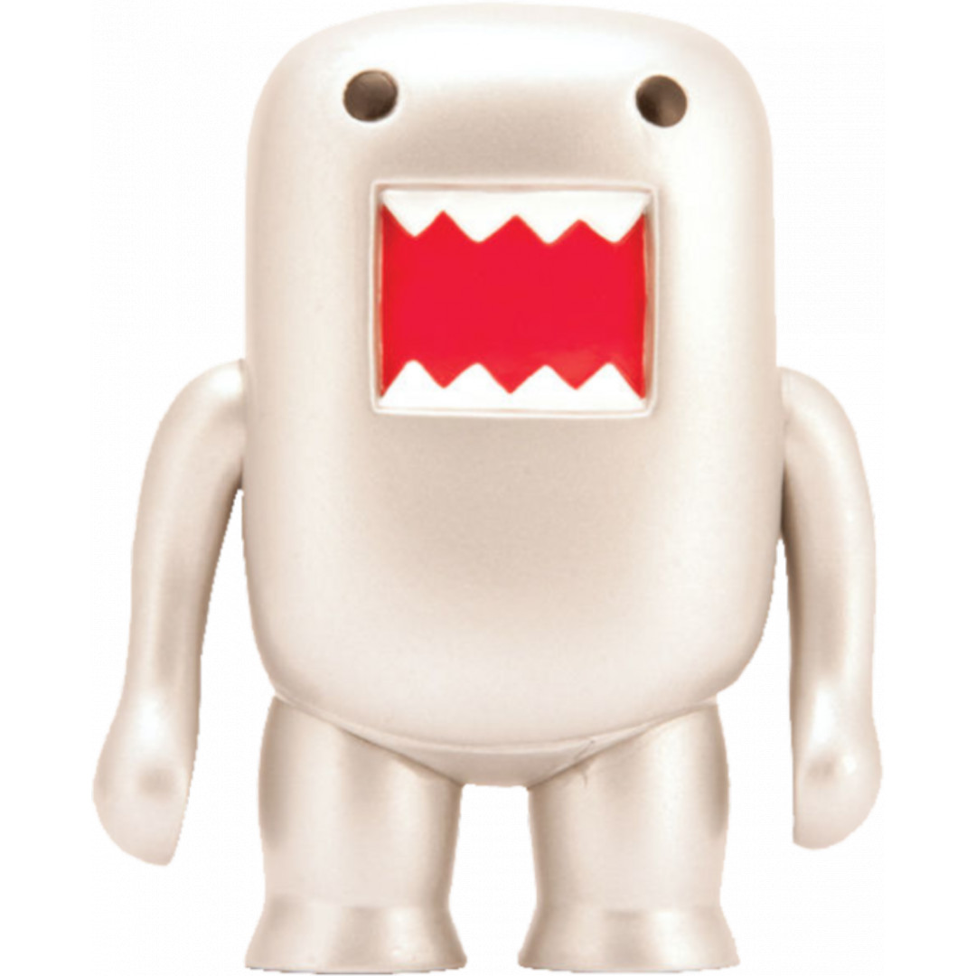 Domo - 4" Metallic Silver Vinyl Figure - Afterpay Available!