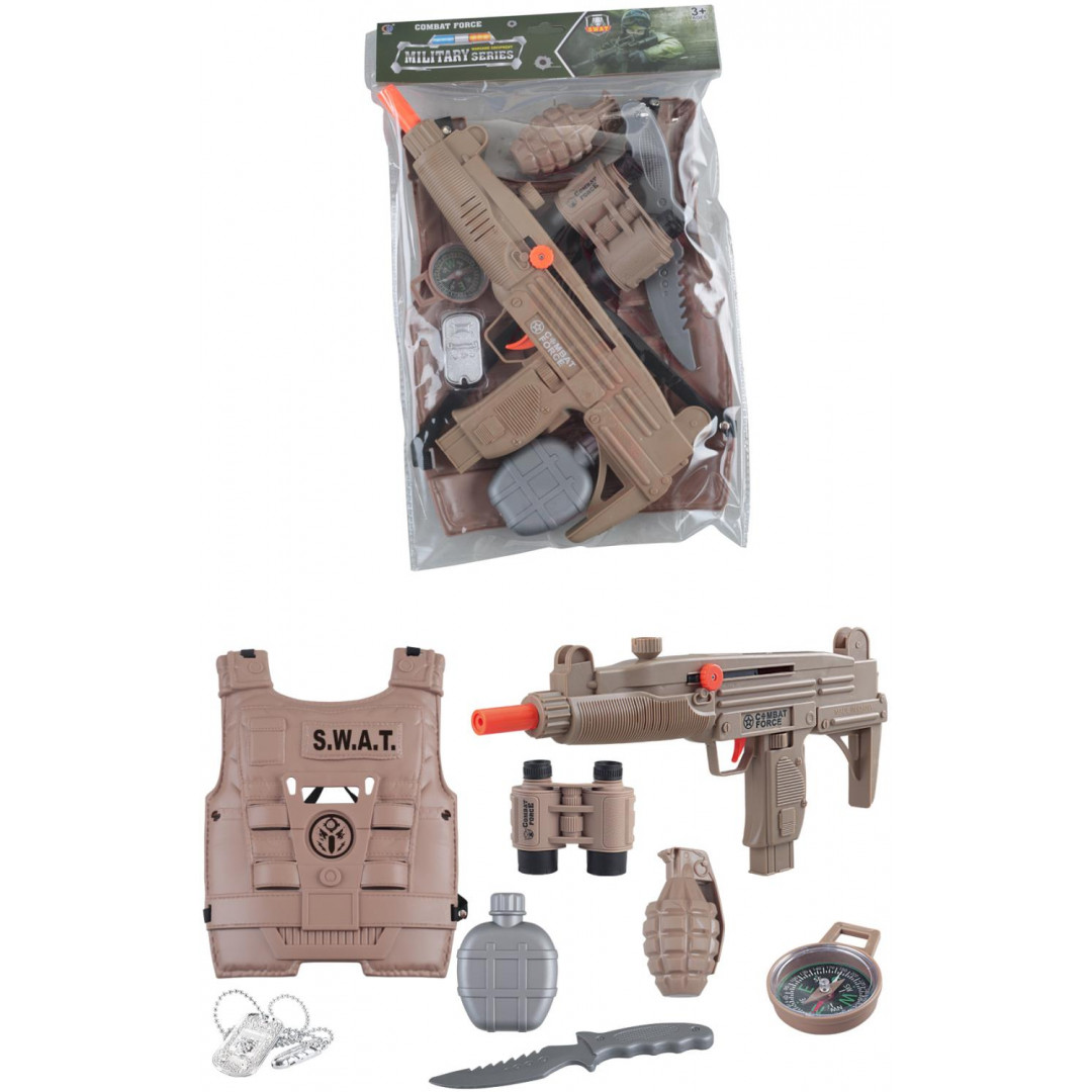 Military Fric Gun Set With Vest - Afterpay Available!