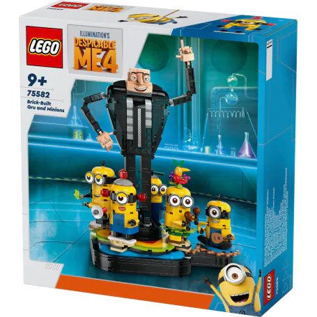 LEGO Despicable Me Brick-Built Gru and Minions 75582