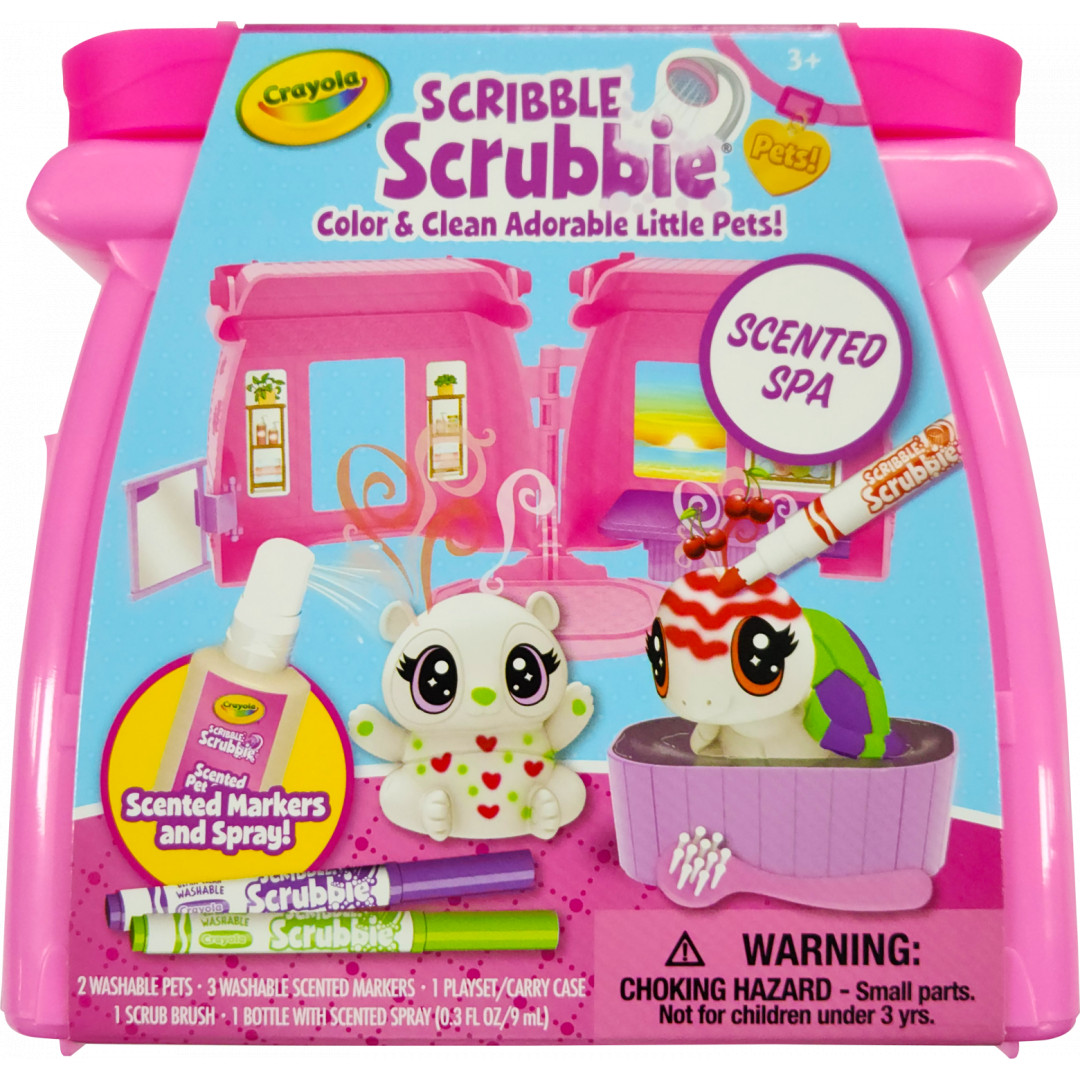 Crayola Scribble Scrubbie Pets - Scented Spa - Afterpay