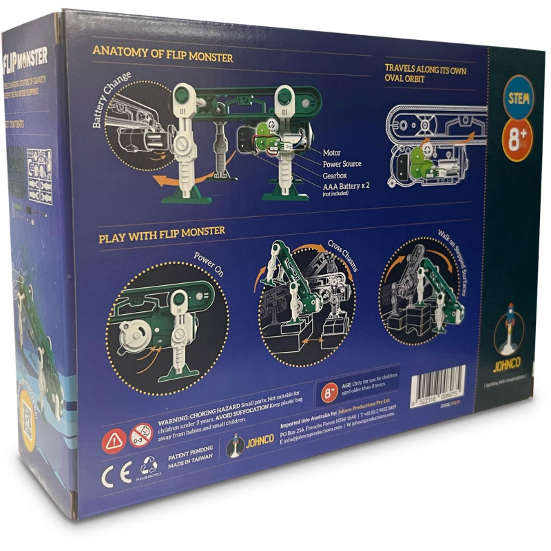 Johnco - Flip Monster Gravity Robot - Afterpay Available!
