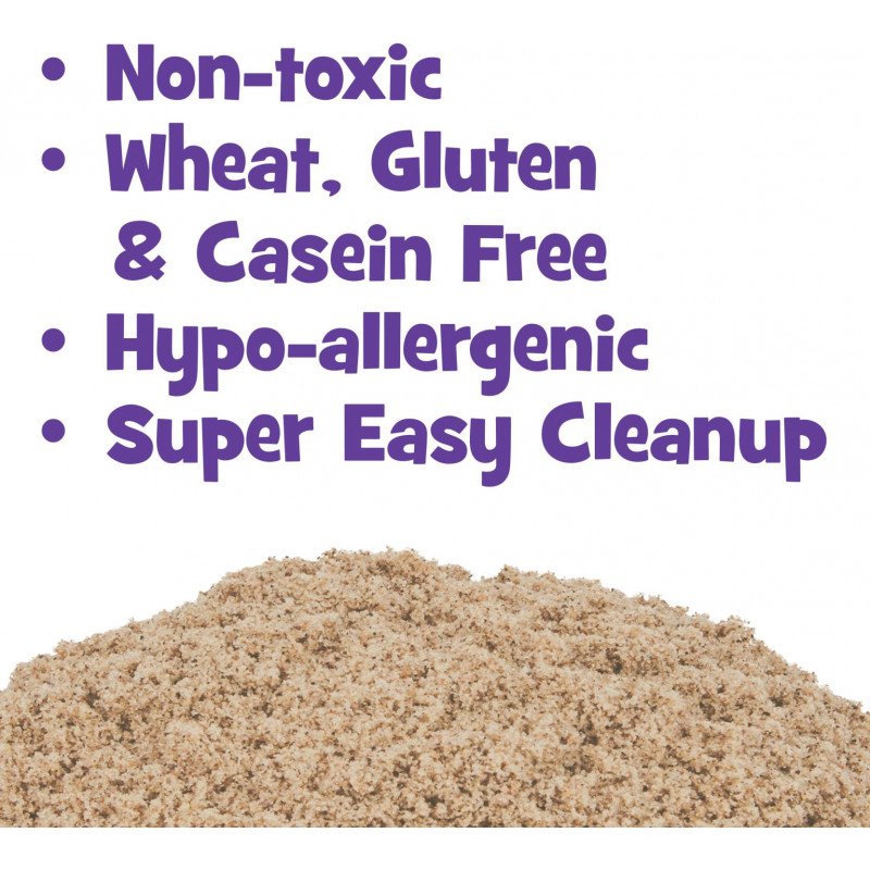 Kinetic Sand 2Lb Colour Bag - Brown - Afterpay Available!