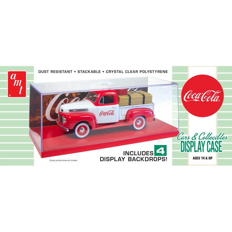 AMT 1/25 Cars & Collectibles Display Case (Coca-Cola)