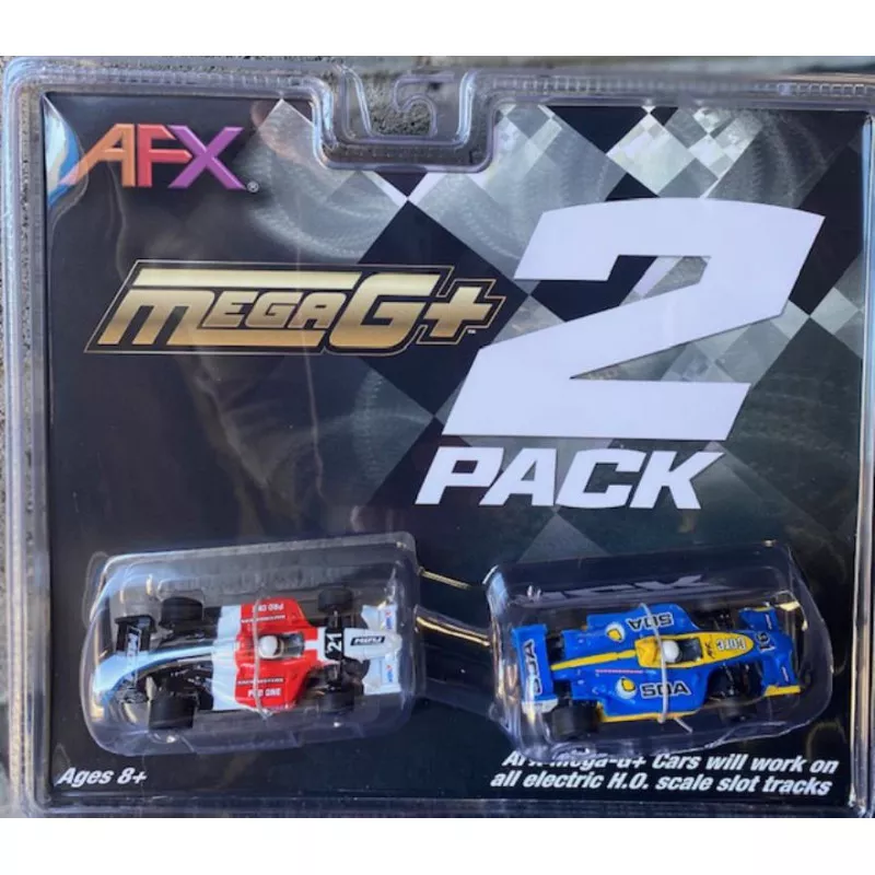 AFX Mega-G+ Formula One Twin F1 Pack - Afterpay Available!