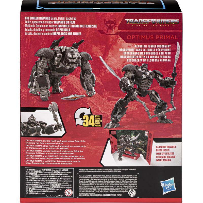 Transformers Generations Studio Series Optimus Primal