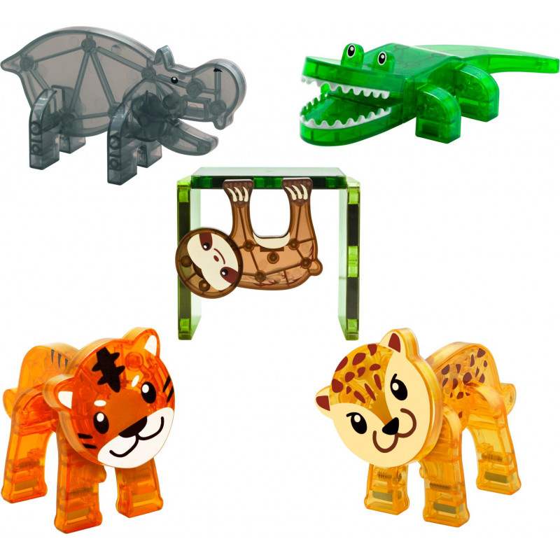 Magna Tiles Jungle 25Pc Set - Afterpay Available!