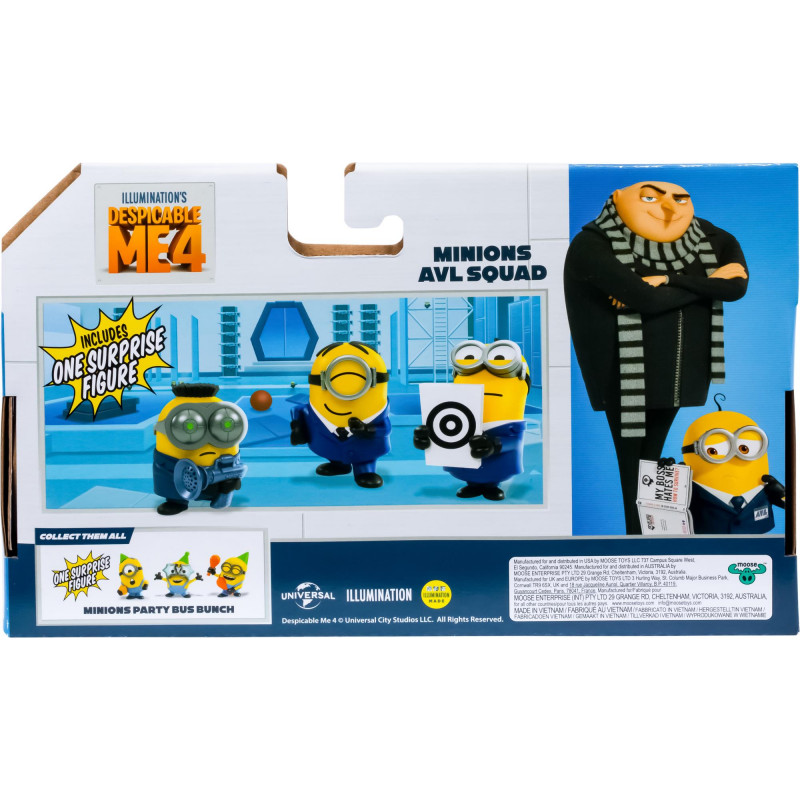 Despicable Me 4 Mini Mayhem 4 Pack Assorted - Afterpay