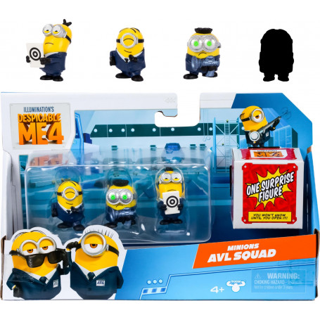 Despicable Me 4 Mini Mayhem 4 Pack Assorted - Afterpay