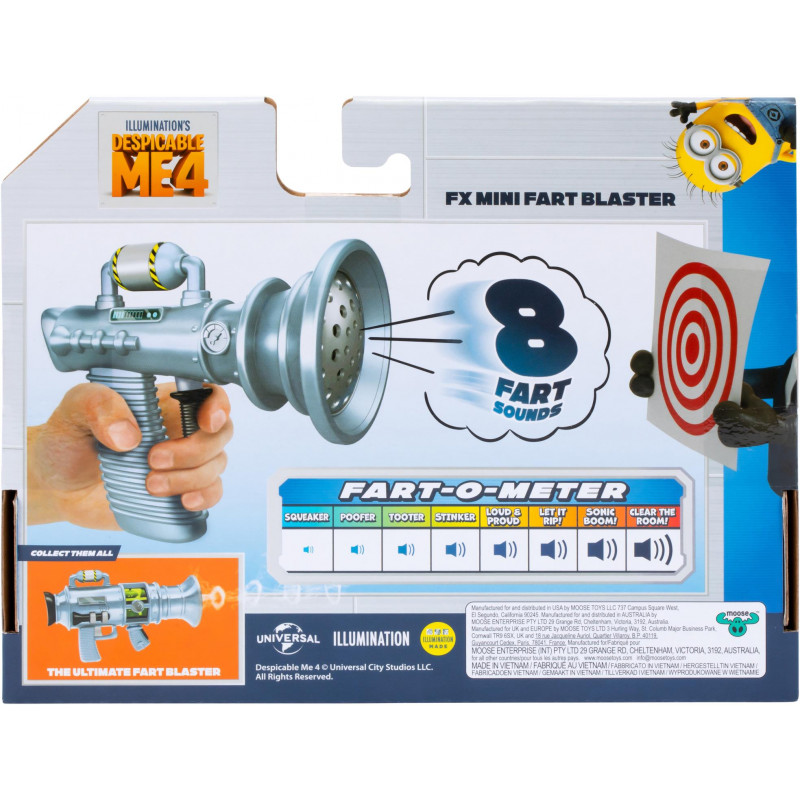 Despicable Me 4 Mini Fart Blaster - Afterpay Available!
