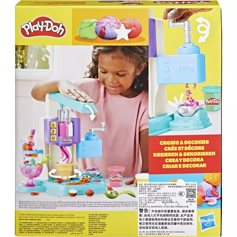 Play Doh Rainbow Swirl Ice Cream Playset - Afterpay