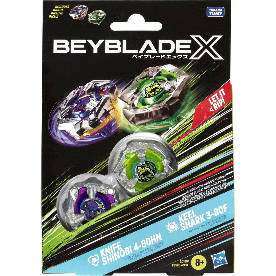 Beyblade X Knife Shinobi Keel Shark - Afterpay Available!