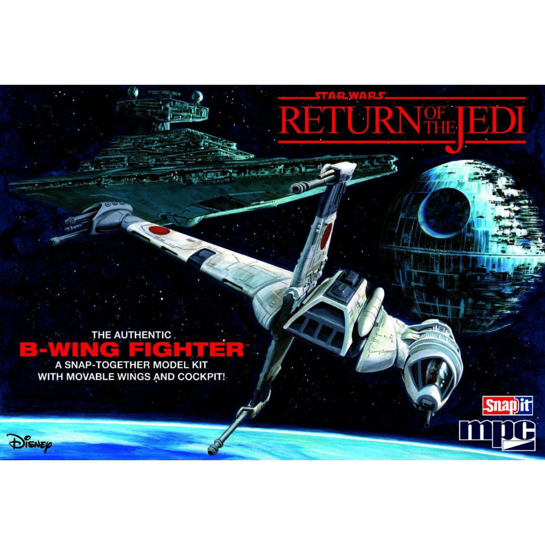 Mpc 1/144 Star Wars: Return To The Jedi B-Wing Fighter
