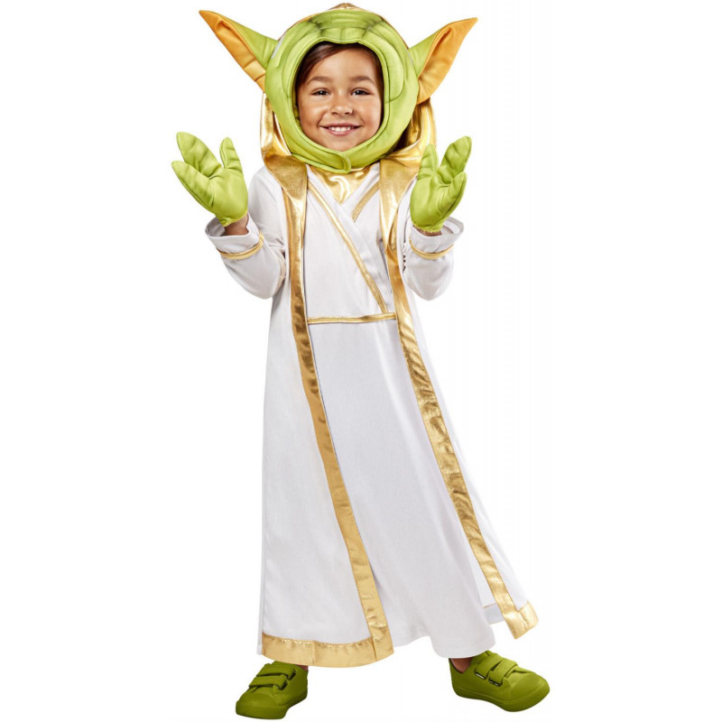 Master Yoda Young Jedi Deluxe Costume - 3-5 Yrs - Afterpay