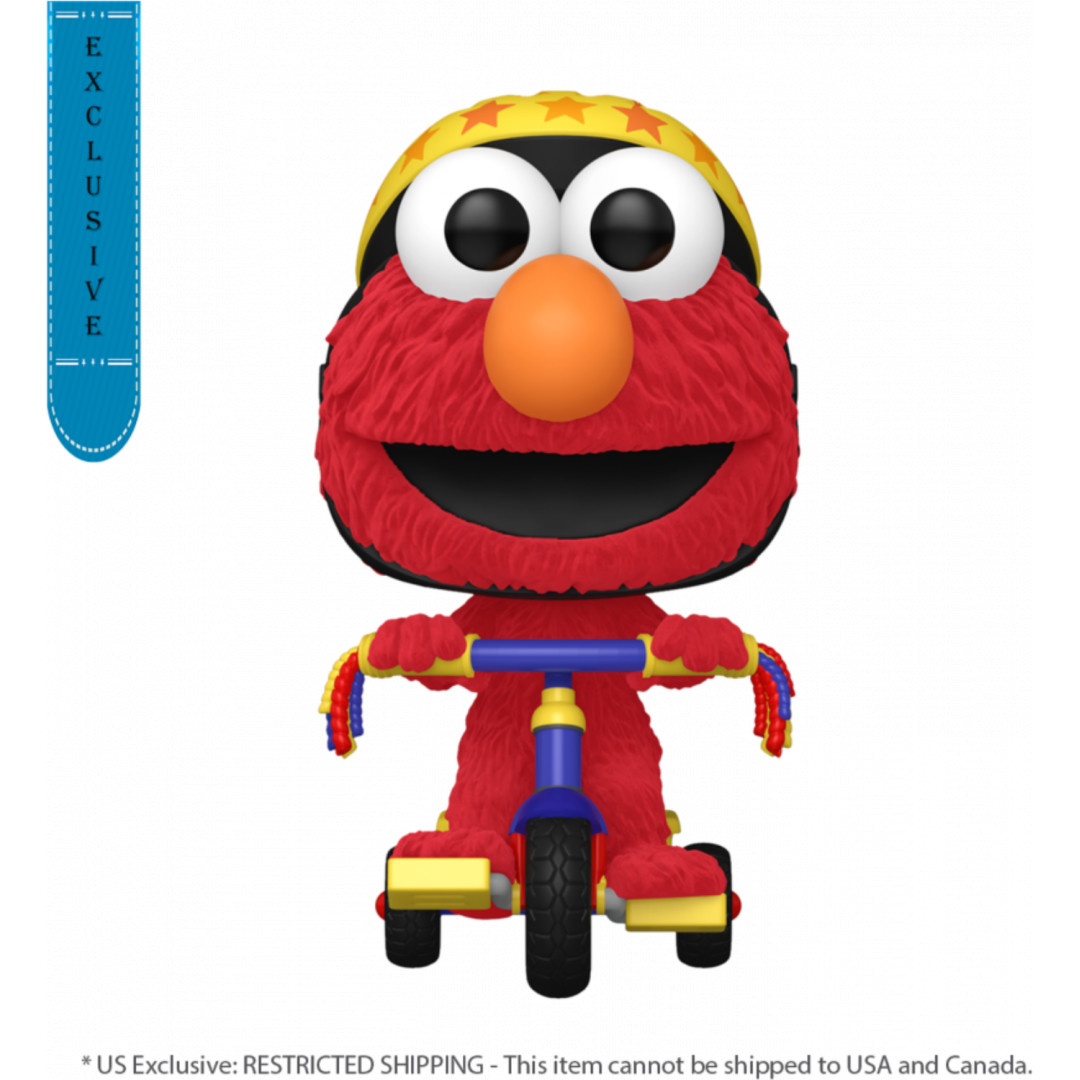 Sesame Street - Elmo On Trike Fl Pop! - Afterpay Available!