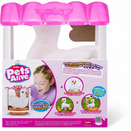 Zuru Pet's Alive Mama Duck And Babies - Afterpay Available!