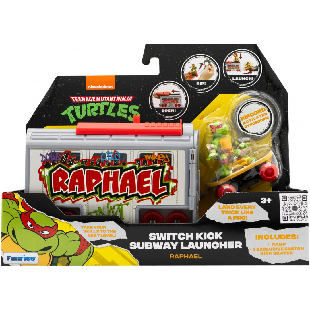 Teenage Mutant Ninja Turtles Switch Kick Subway Launcher