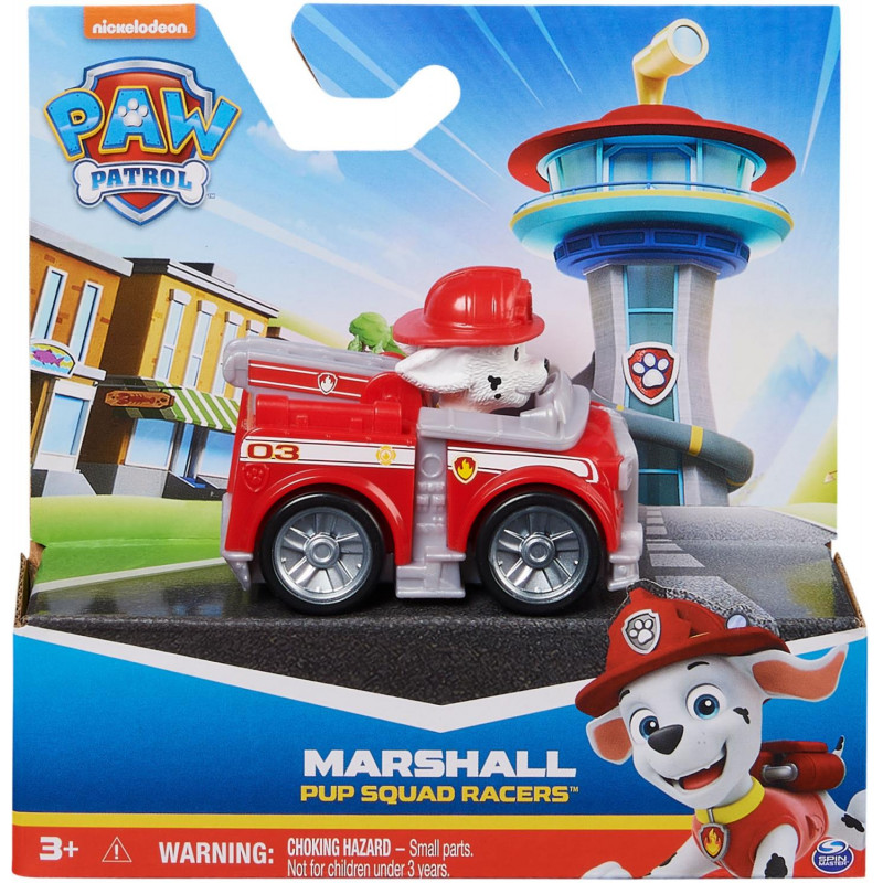 Paw Patrol Pup Squad Core Racers Asst - Afterpay Available!
