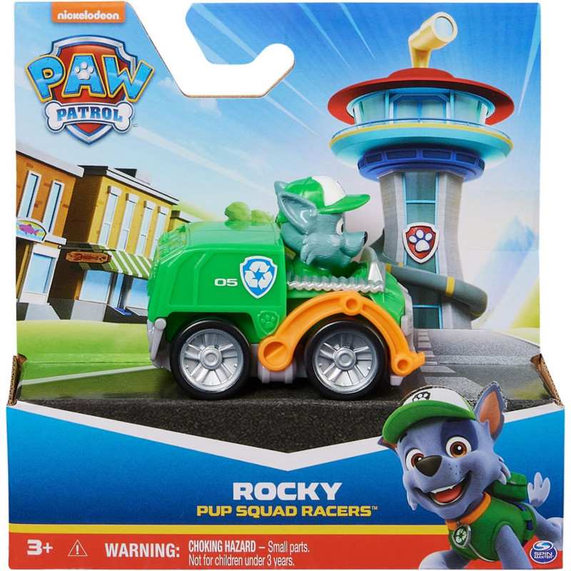 Paw Patrol Pup Squad Core Racers Asst - Afterpay Available!